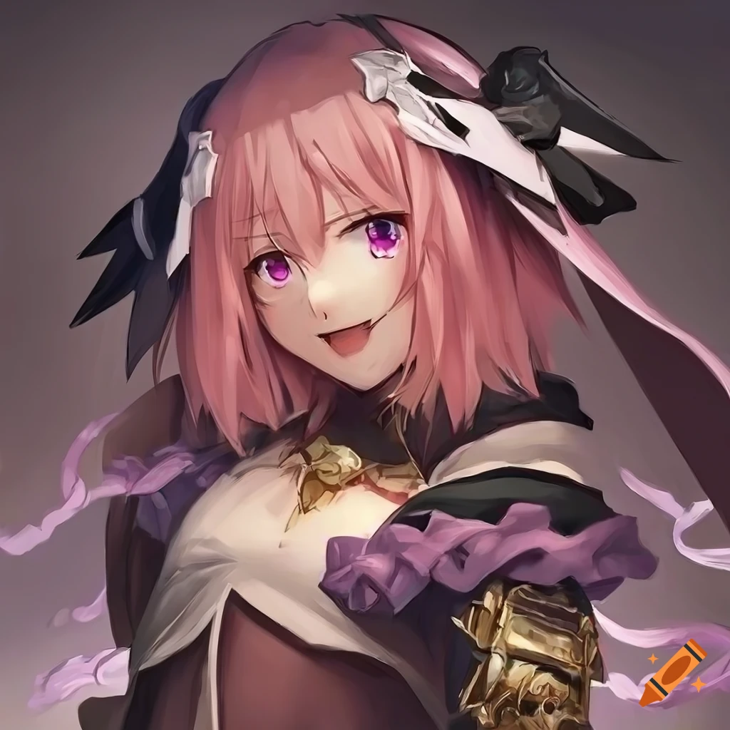 Astolfo detailed character art by Stanley Artgerm Lau on Craiyon