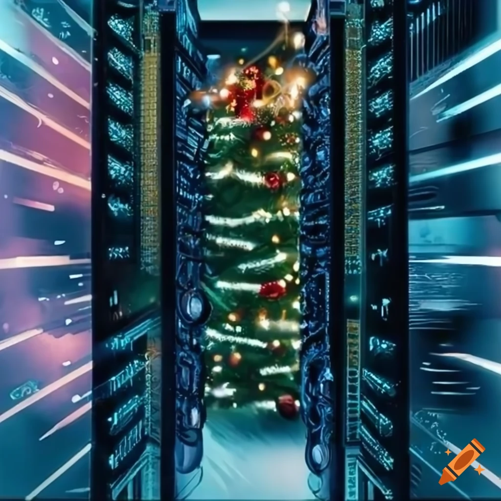 Christmas card for computer programmers