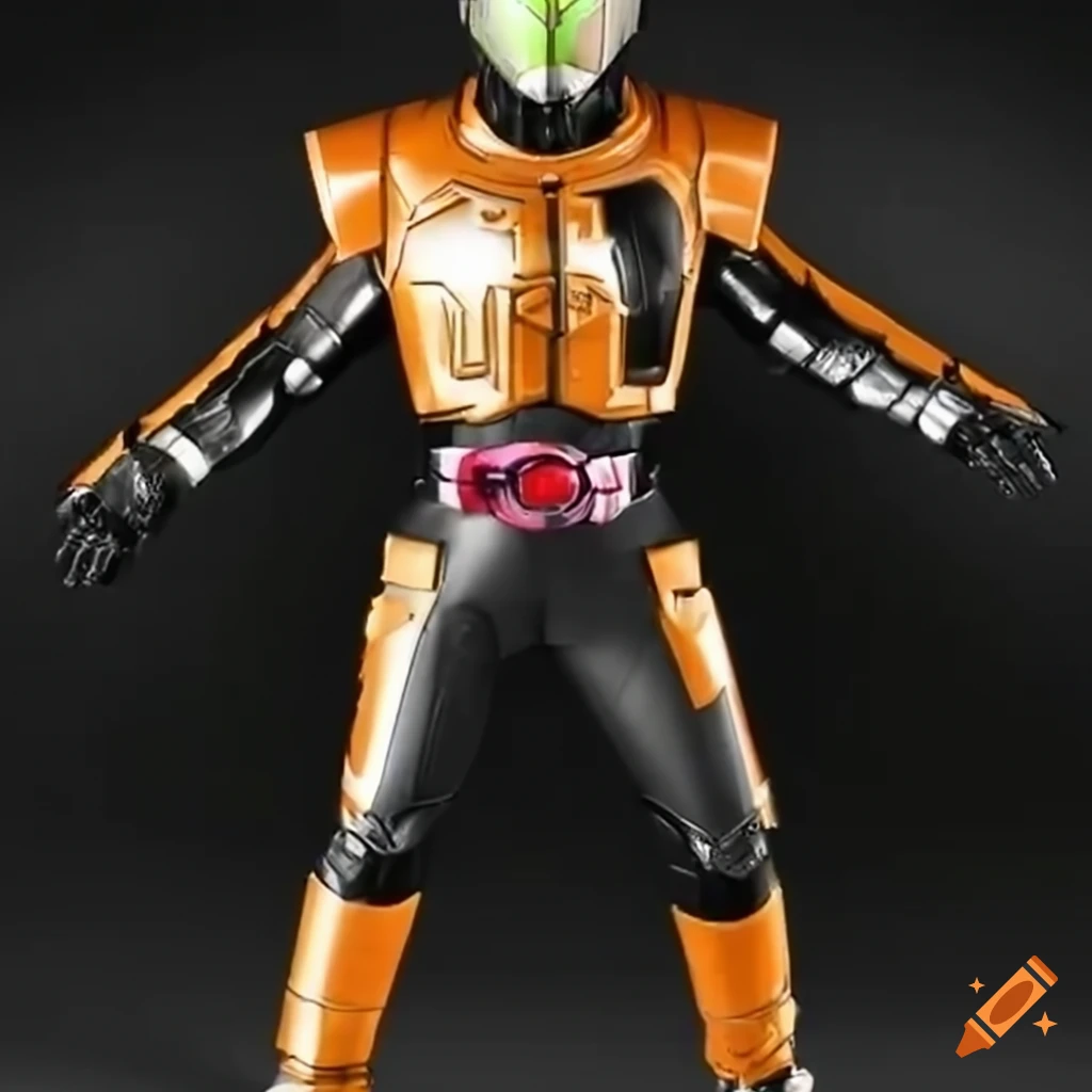Kamen rider blast suit design on Craiyon