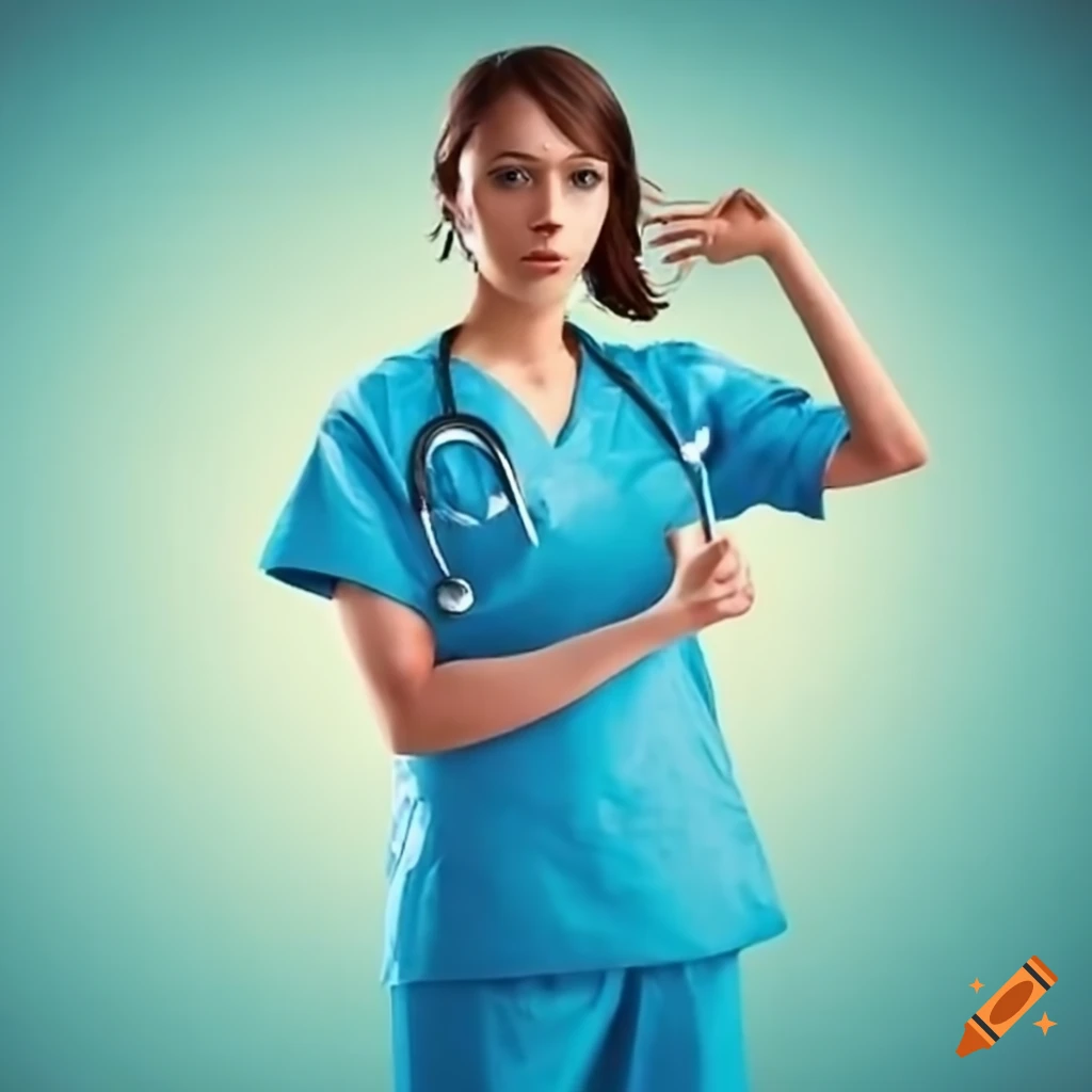 Nurse demonstrating for better working conditions