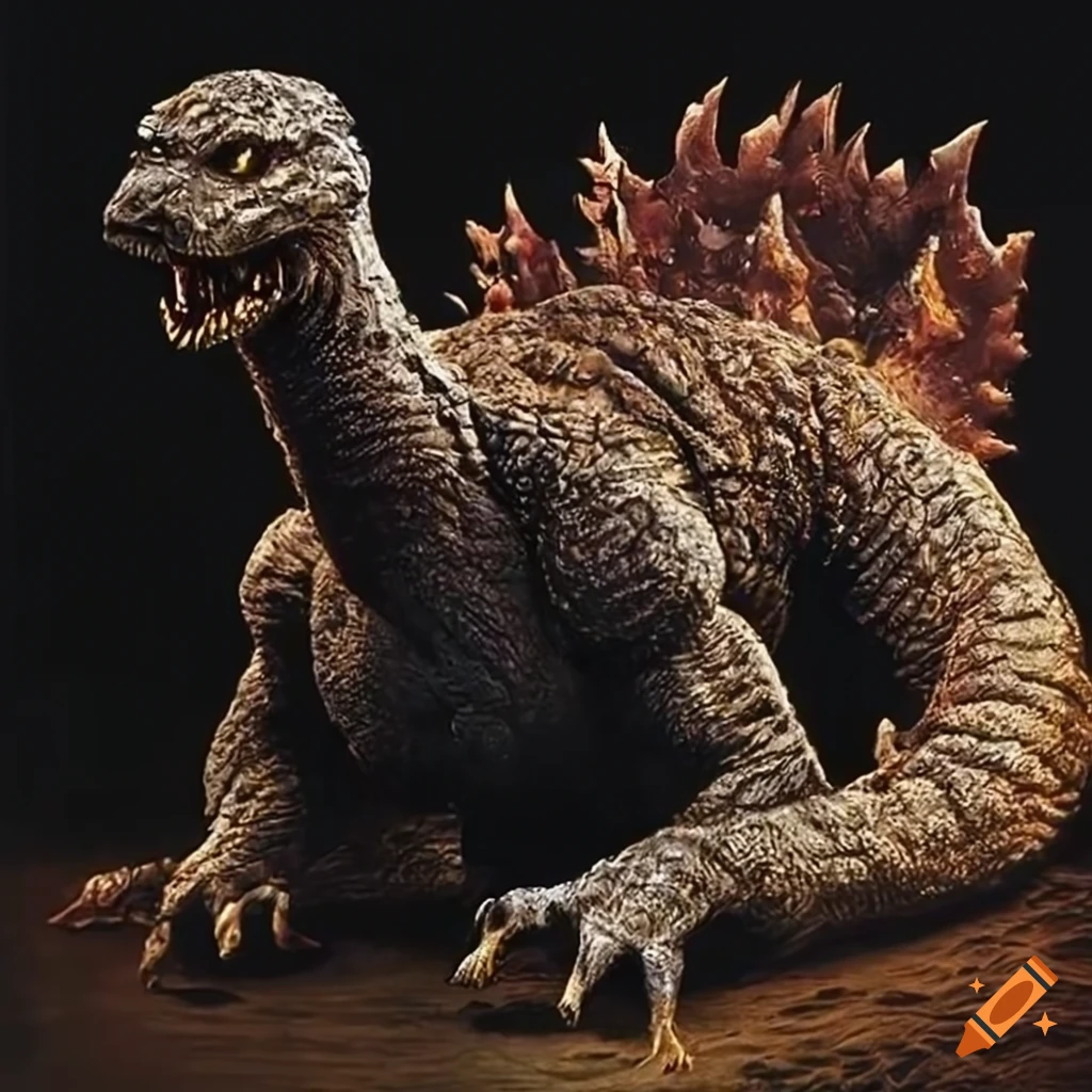 Godzilla design by ray harryhausen