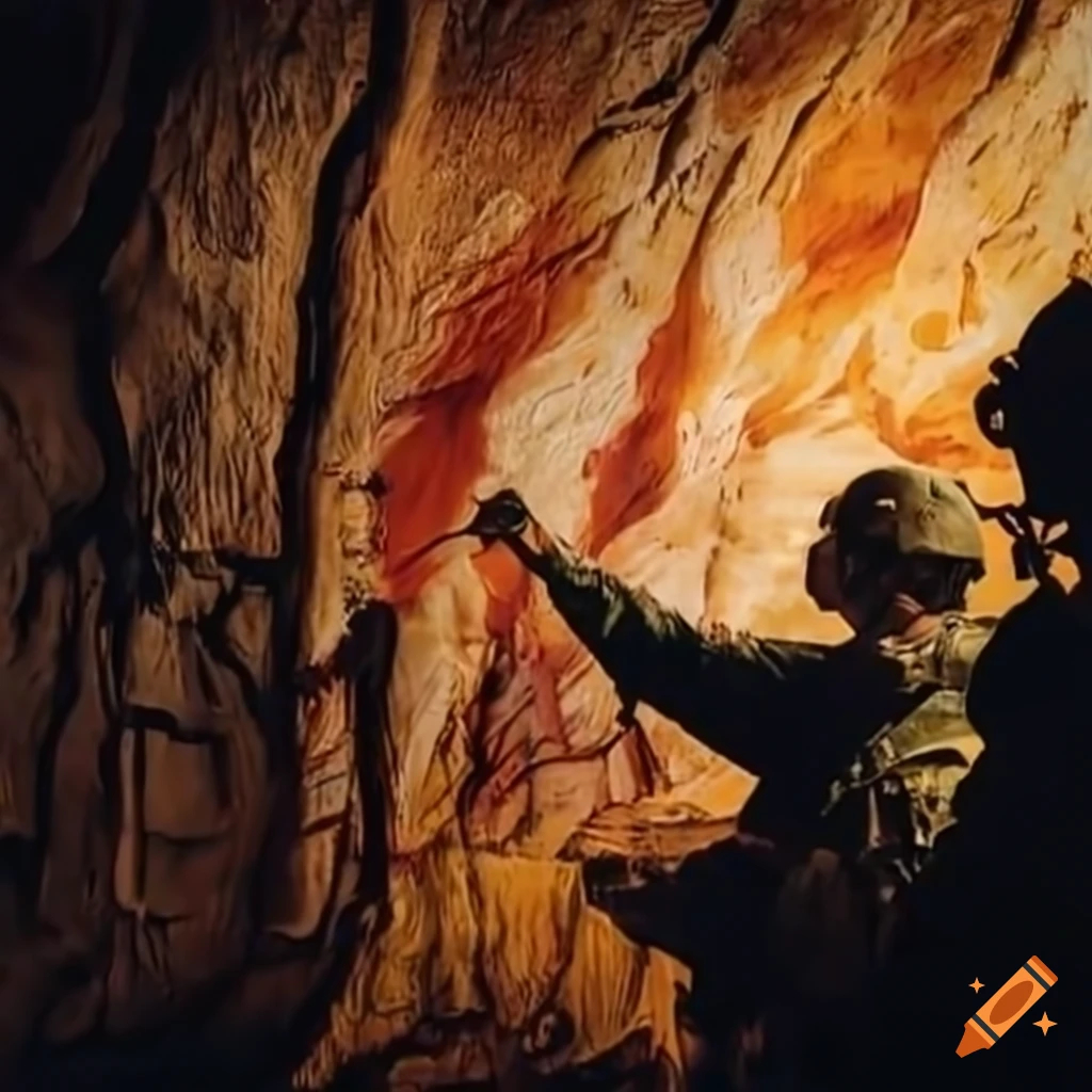 Modern cave paintings by oath keepers
