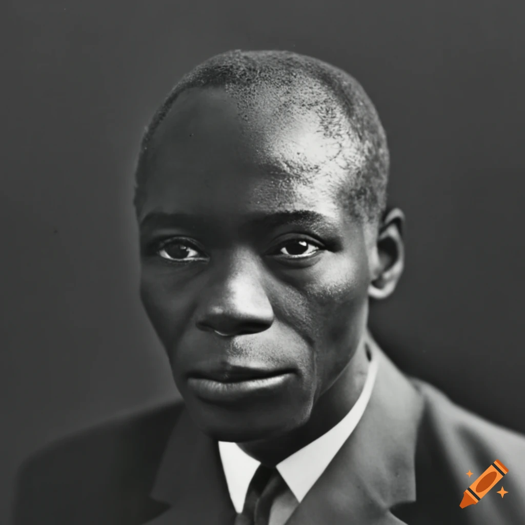 Portrait of modibo keïta, malian politician 1960