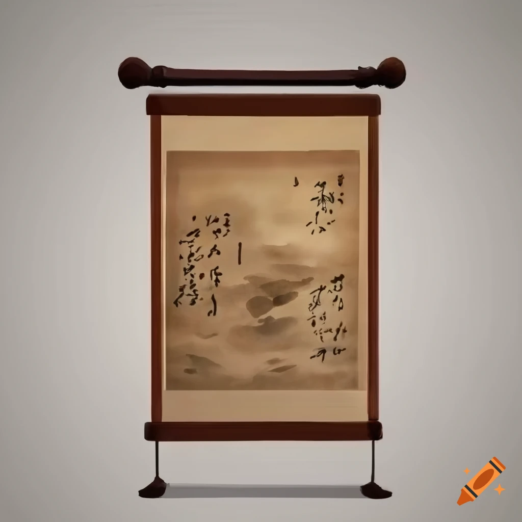 Chinese traditional scroll painting