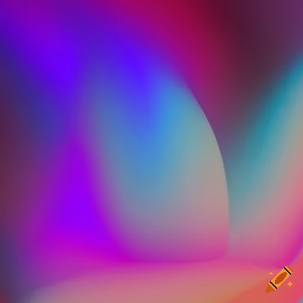 Soft pastel abstract artwork with curved edges