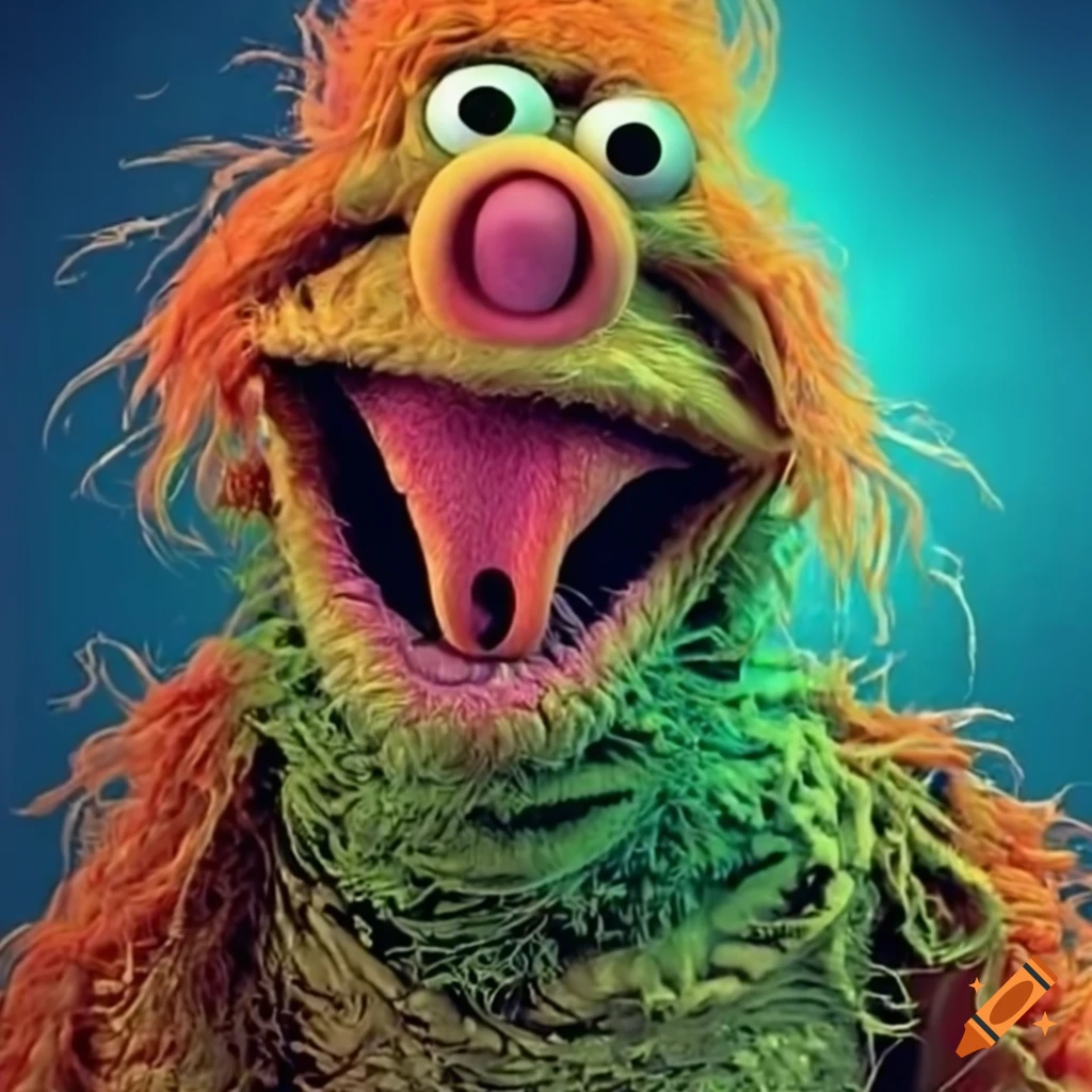 Colorful and unique monster muppet designs