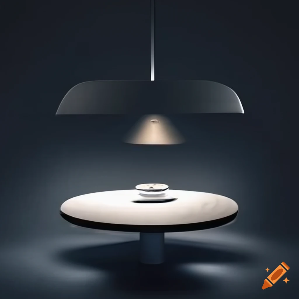 Futuristic diner table