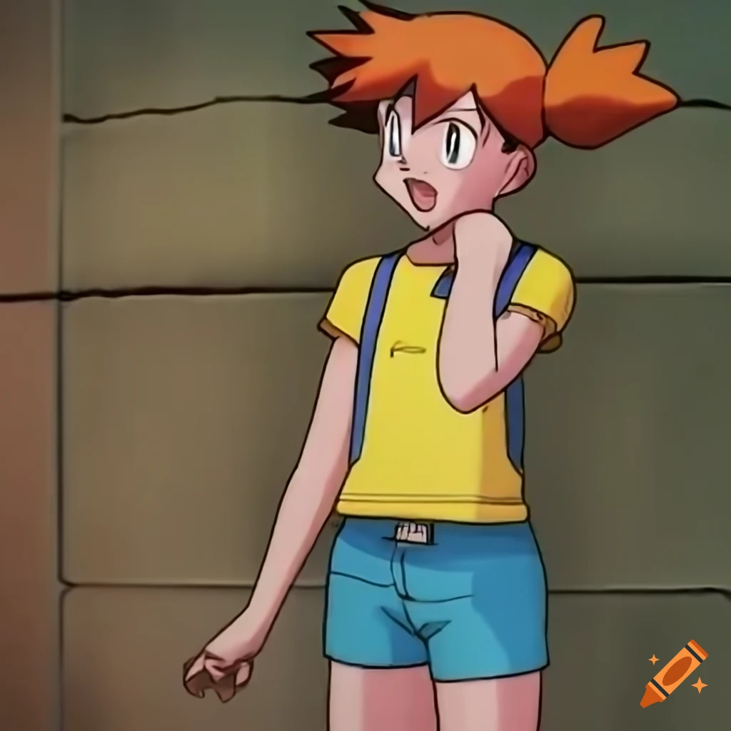 Realistic depiction of misty from pokemon
