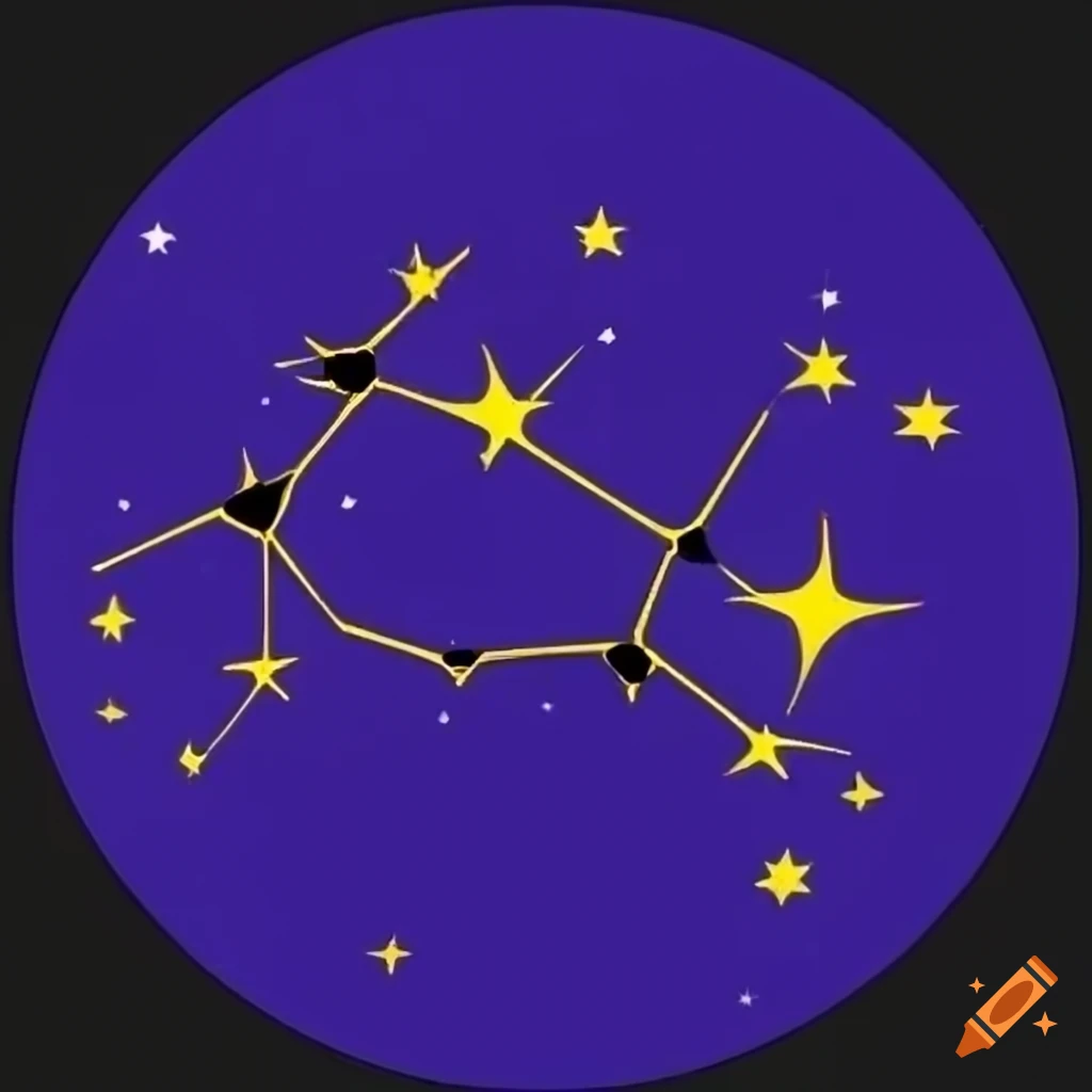 Astro logo with circuitry and constellation