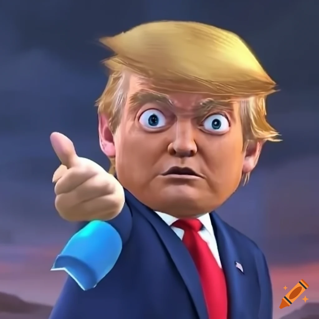 Donald trump character in super smash bros