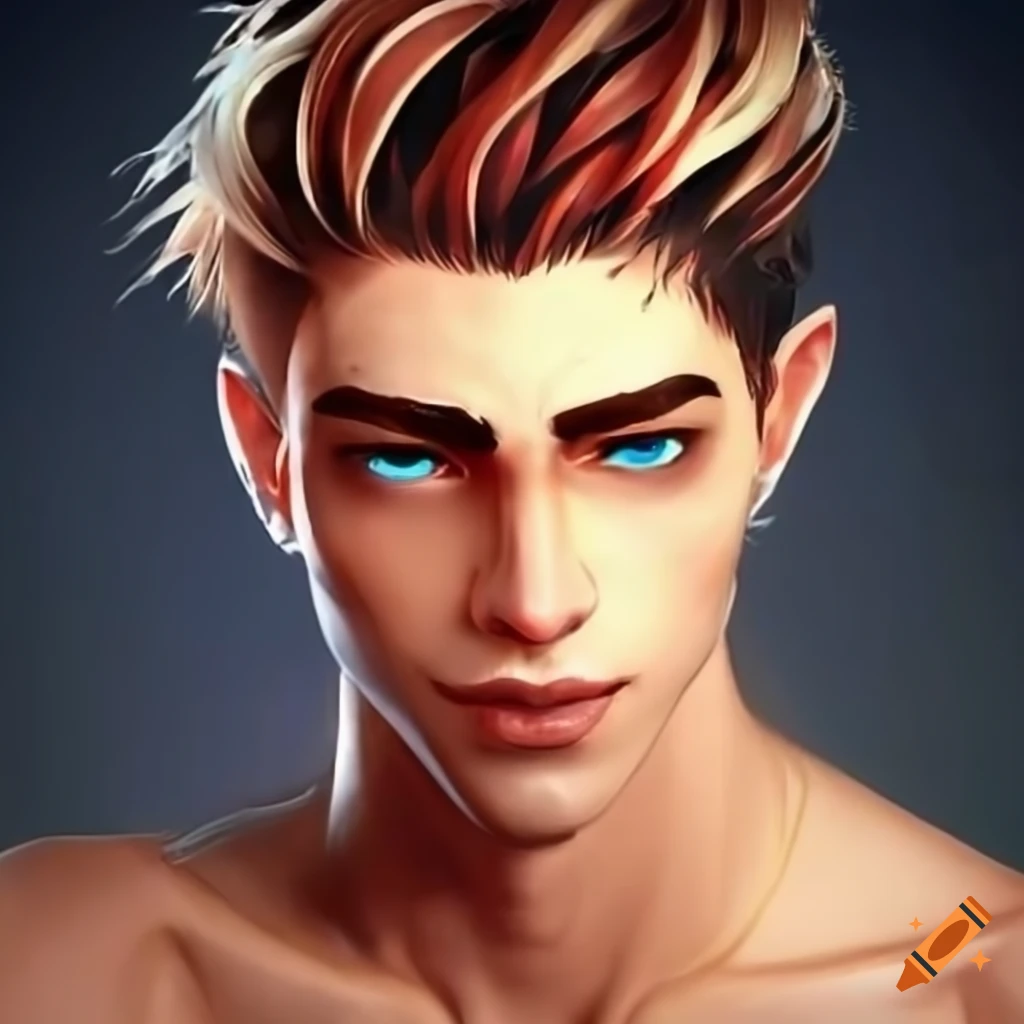 Close-up portrait of a man