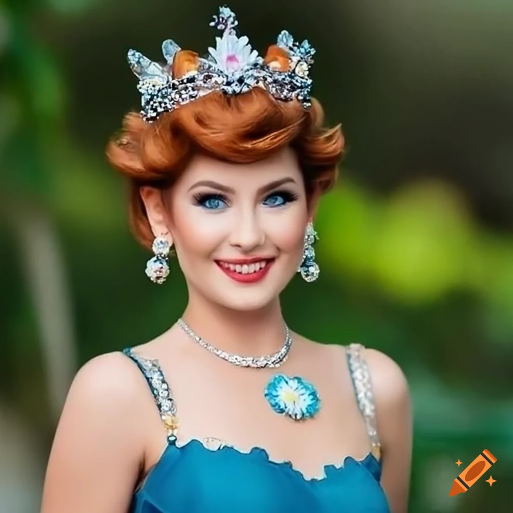 Realistic portrait of princess daisy