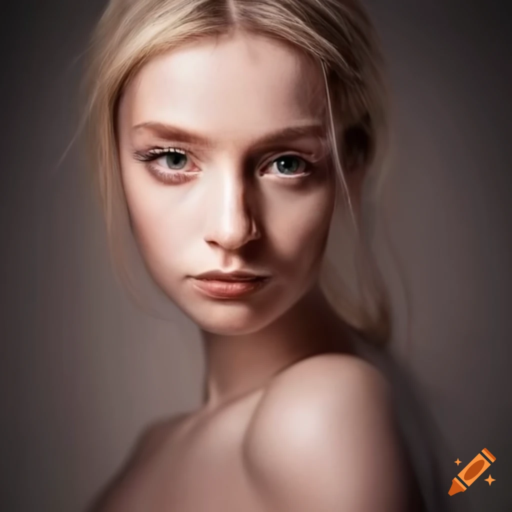 Artistic female portrait
