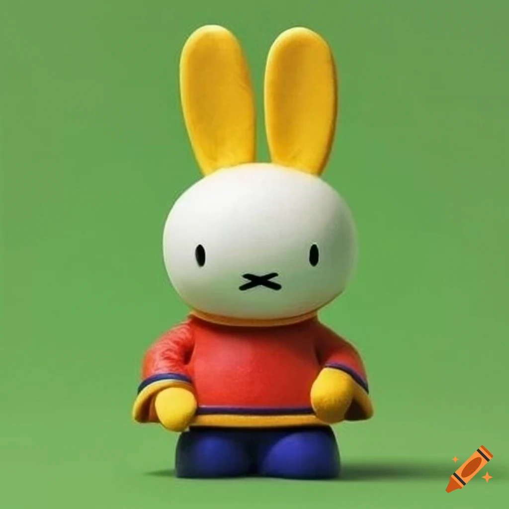 Funny image of ernie and miffy characters