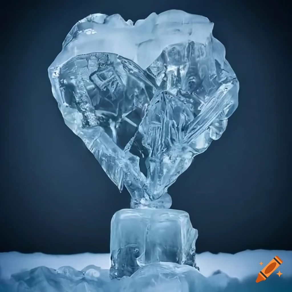 Cover art for a song about cold and ice
