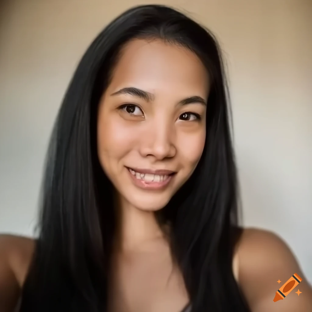 Smiling woman with brown hair and kind eyes