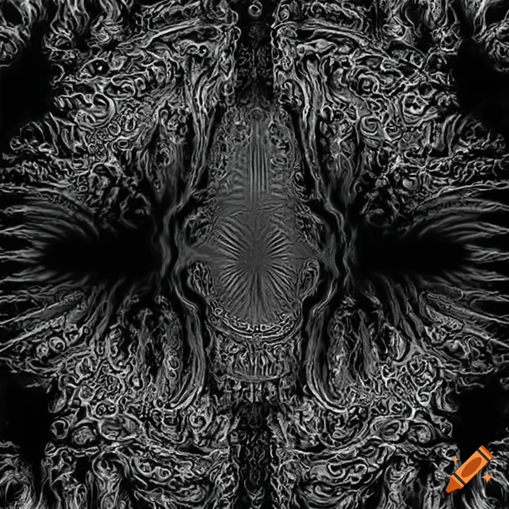 Hd photo of a captivating dark optical illusion