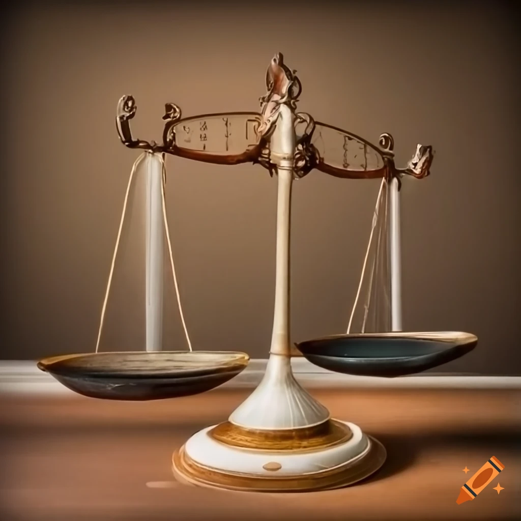 Vintage legal scale
