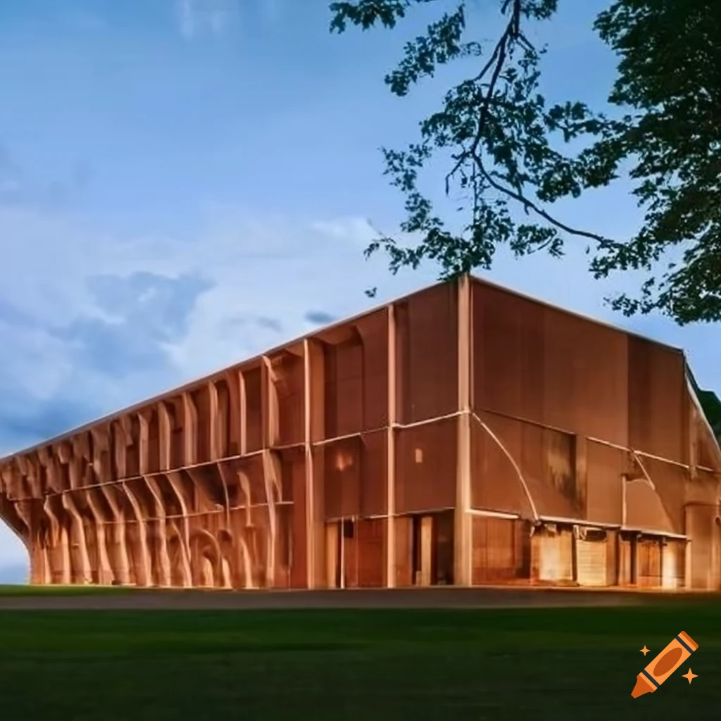Modern civil war museum with unique architecture