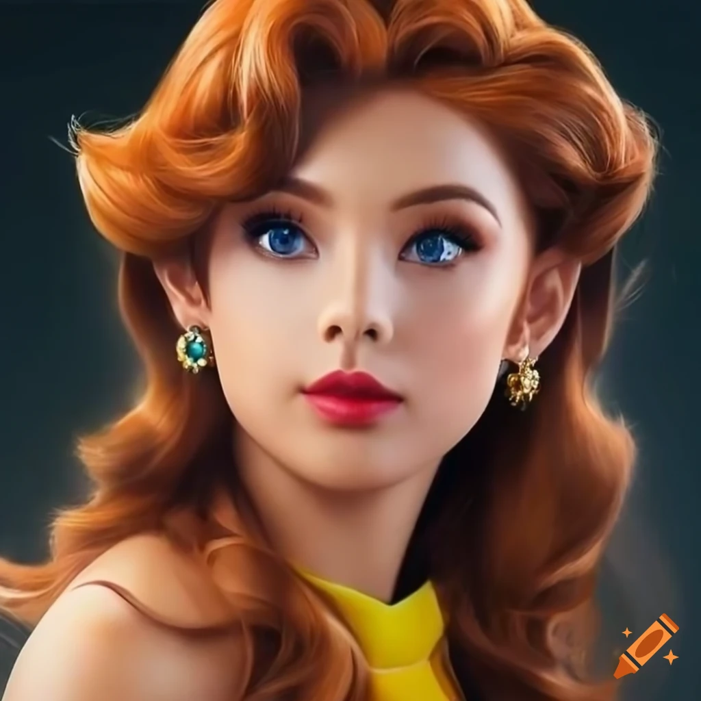 High-resolution portrait of princess daisy