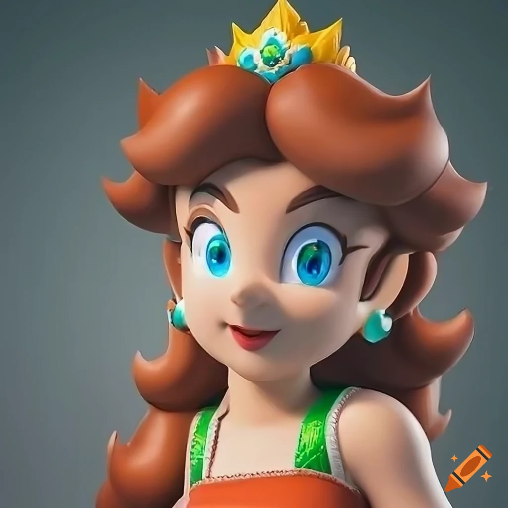 High-resolution portrait of princess daisy