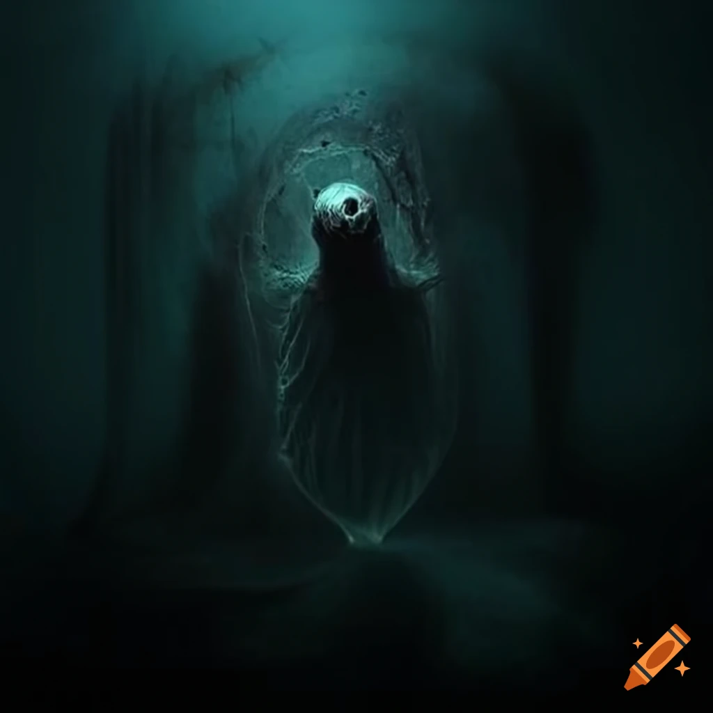 Abstract representation of voodoo dark passenger