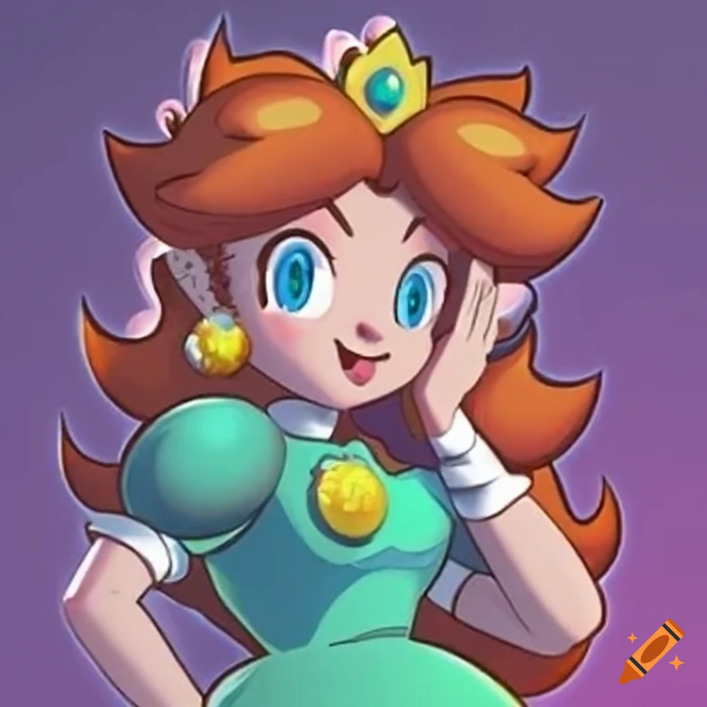 Latina representation of daisy from mario