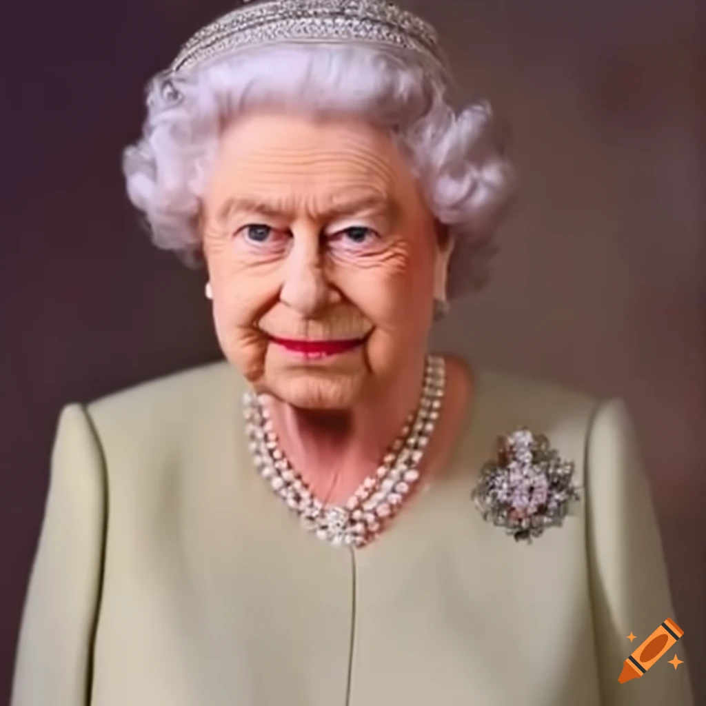Portrait of queen elizabeth ii