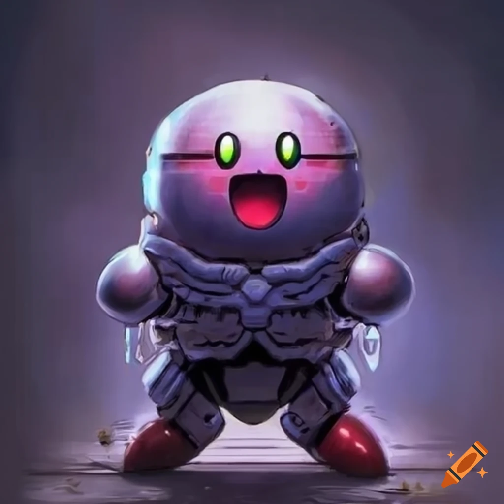 Artwork of kirby and robocop in epic fusion