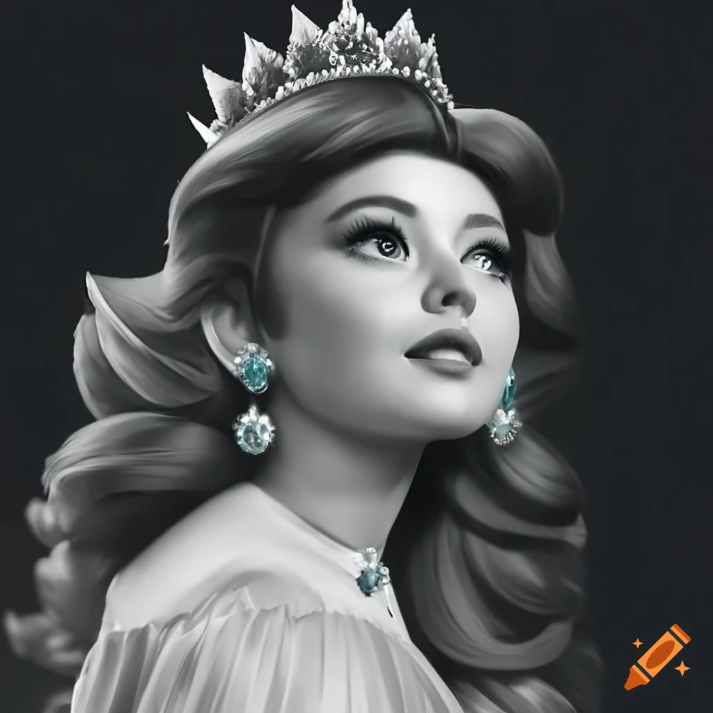 Realistic portrait of princess daisy