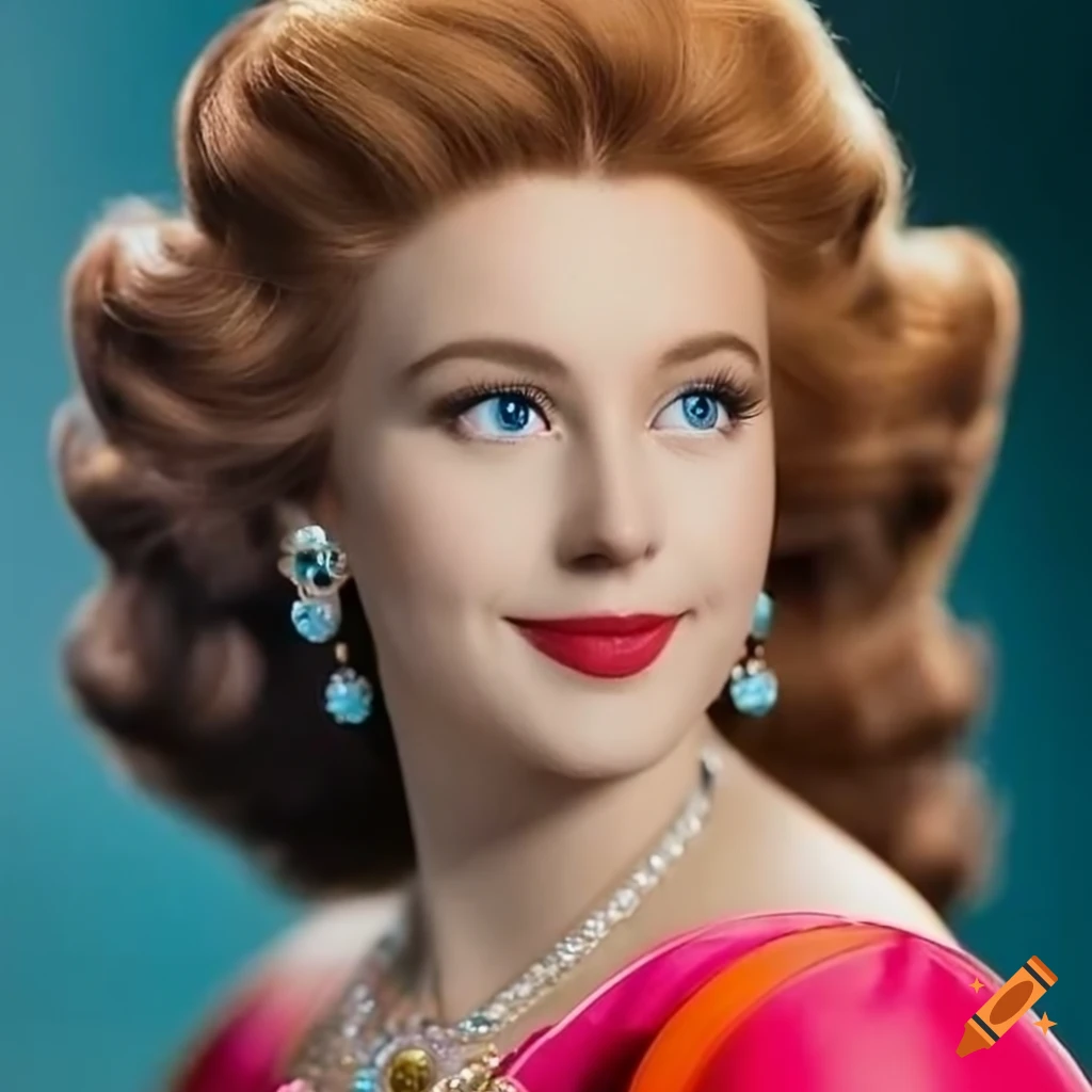 Realistic portrait of princess daisy