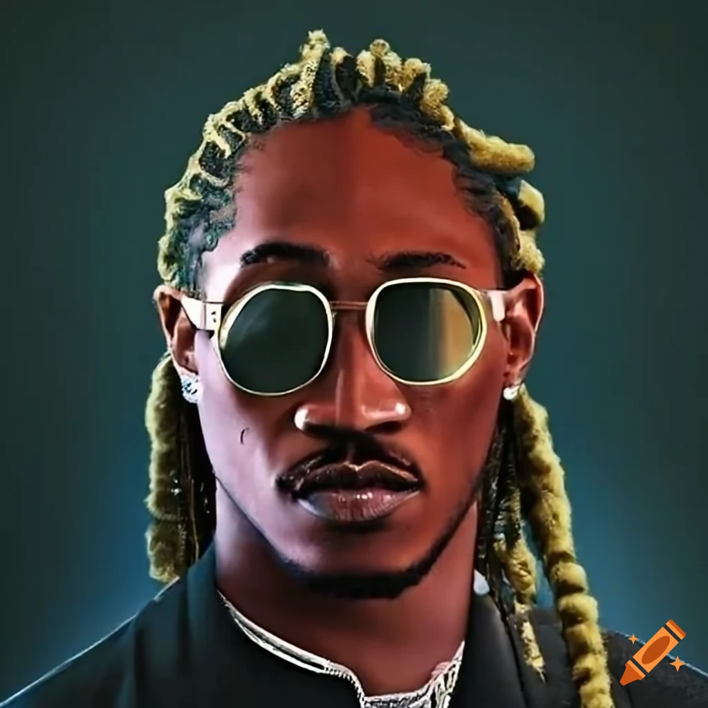 Image of a future rapper on Craiyon