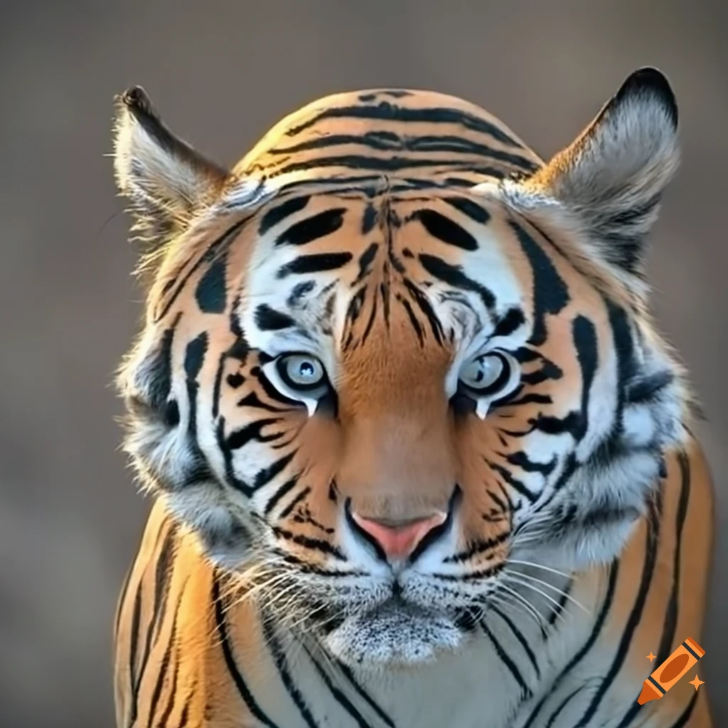 Image of a tiger on Craiyon