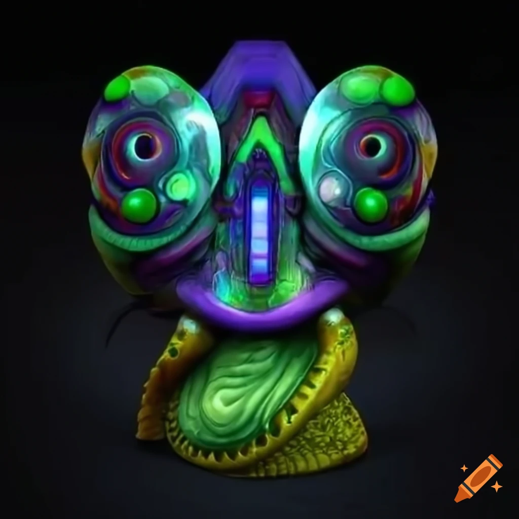 Symmetrical snail machines inspired by majora's mask