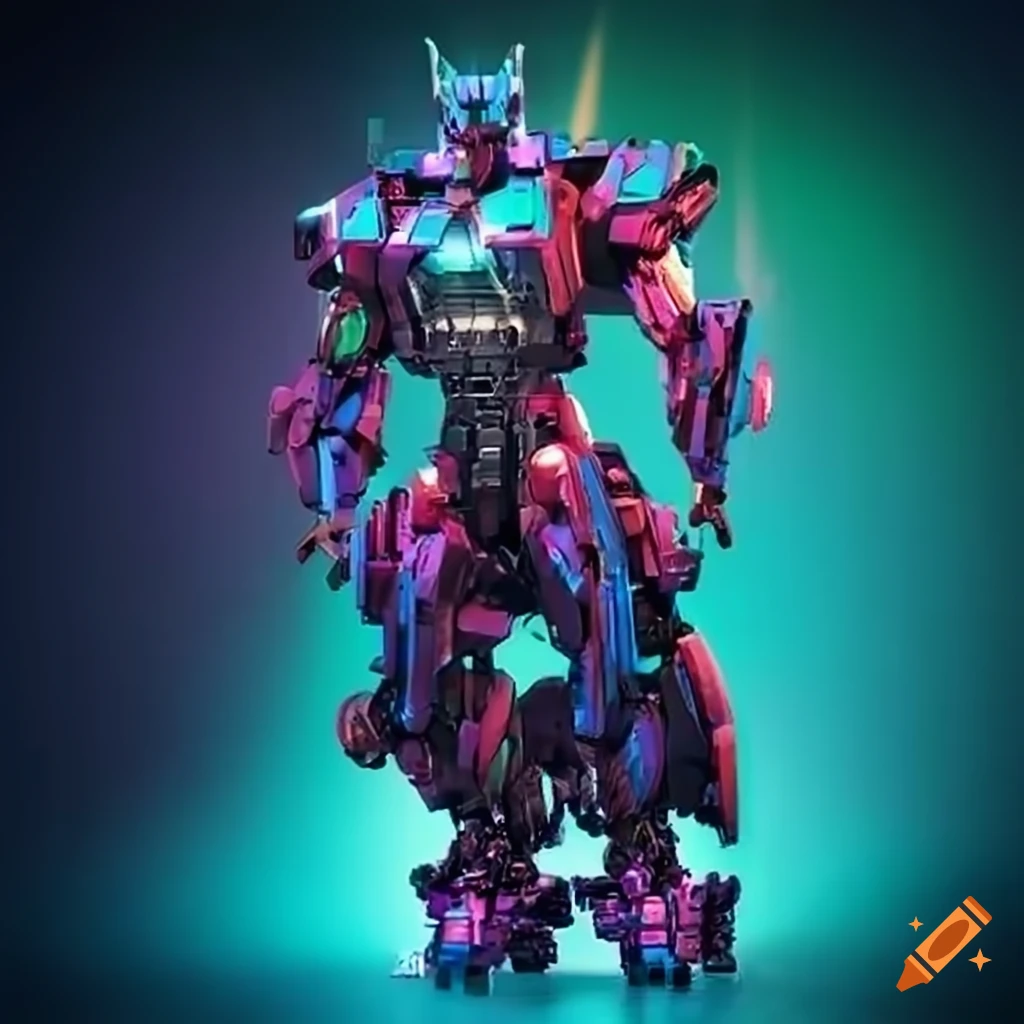 Portrait of Zephyr, the powerful and energetic Transformer on Craiyon