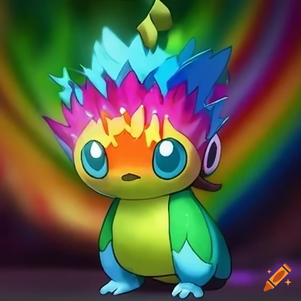 Rainbow sprigittato from pokemon