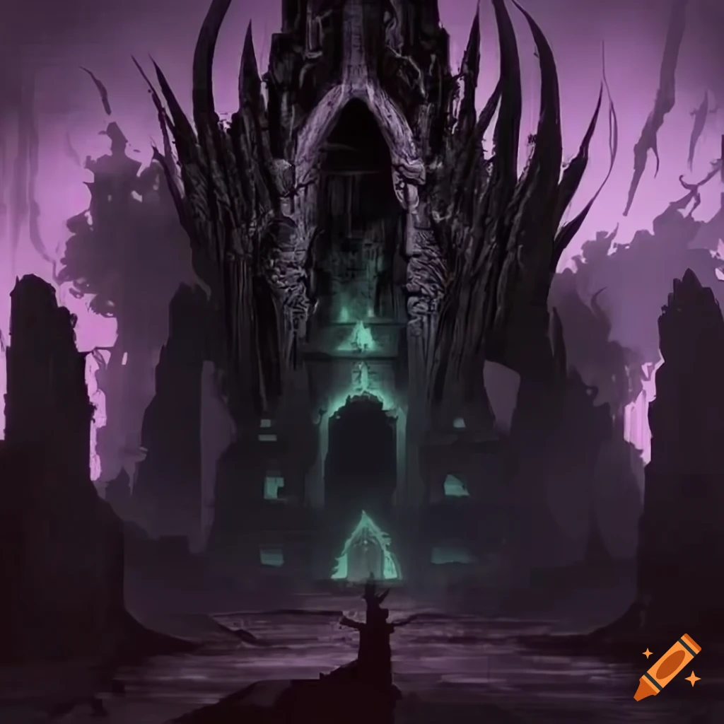 Image of ancient ruins in a mysterious setting on Craiyon