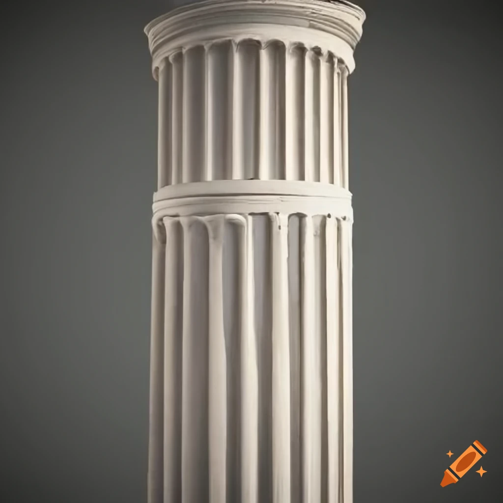 Greek columns in classical architecture on Craiyon