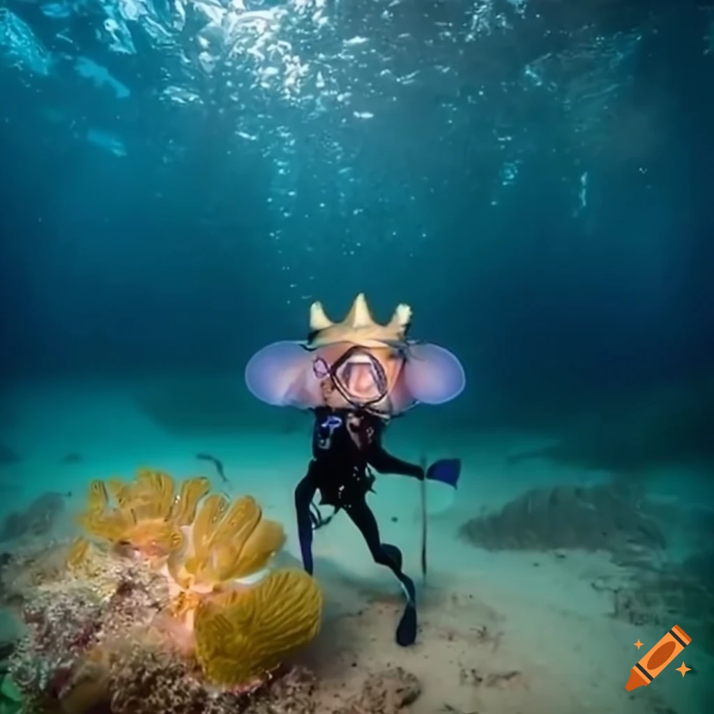 Scuba Diving images created on Craiyon
