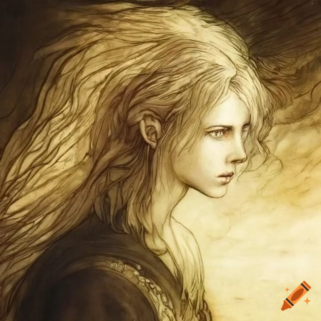 Portrait of a beautiful prince in white clothing