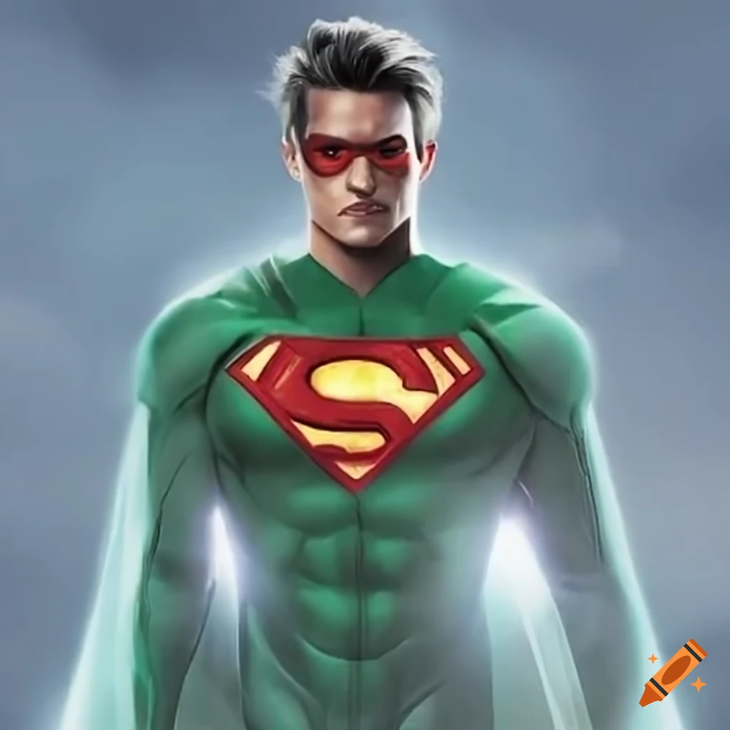 Superhero with the ability to revive people using oxygen touch on Craiyon