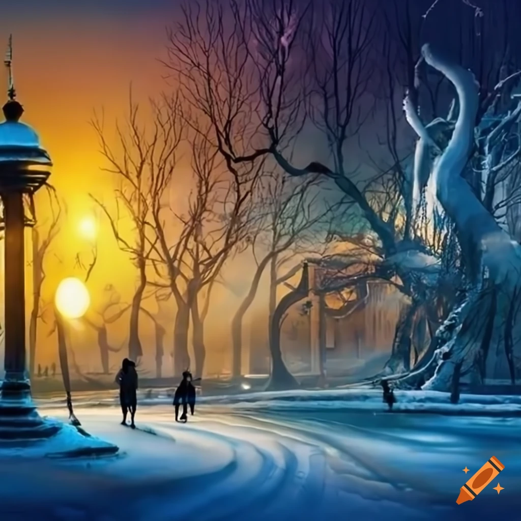 Surreal landscape with fantastical elements on Craiyon