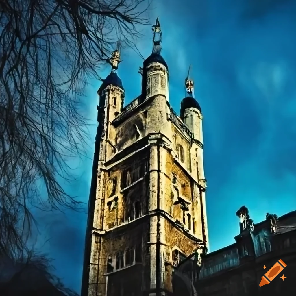Tower in london with el greco style