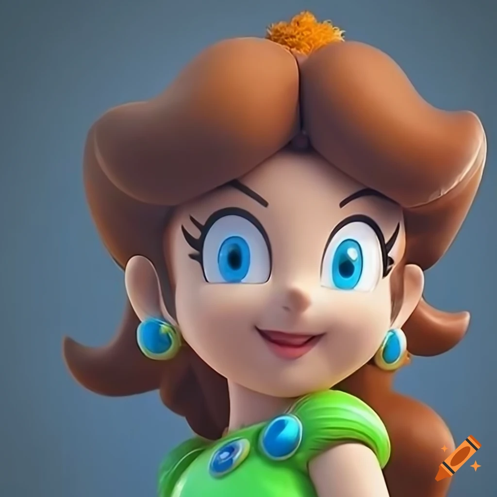 Detailed portrait of princess daisy