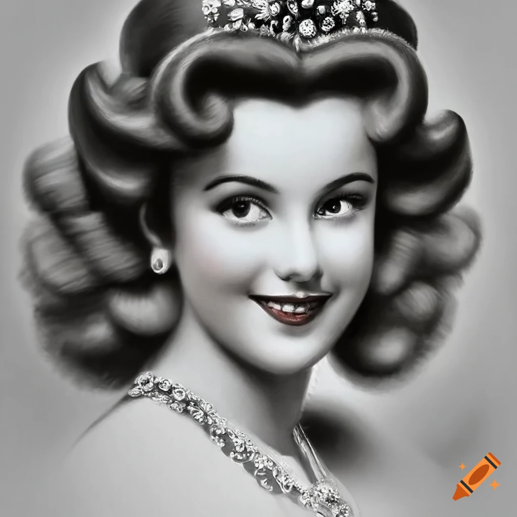 High-resolution enhanced portrait of princess daisy