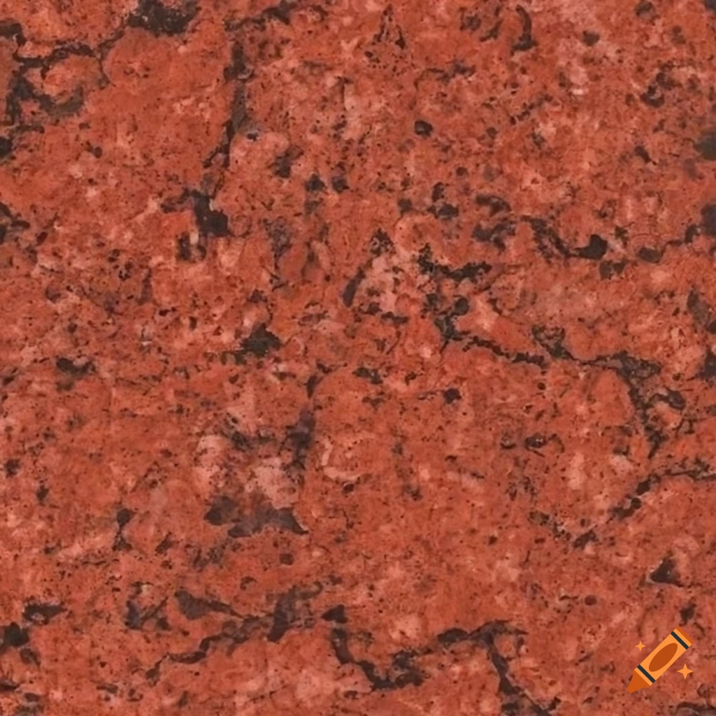 Red granite texture background