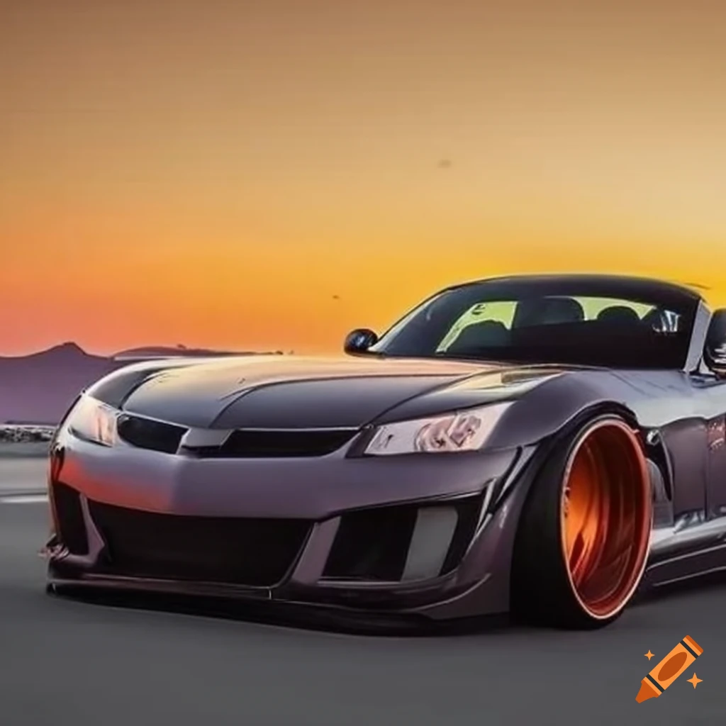 Saturn sky with widebody modification on Craiyon