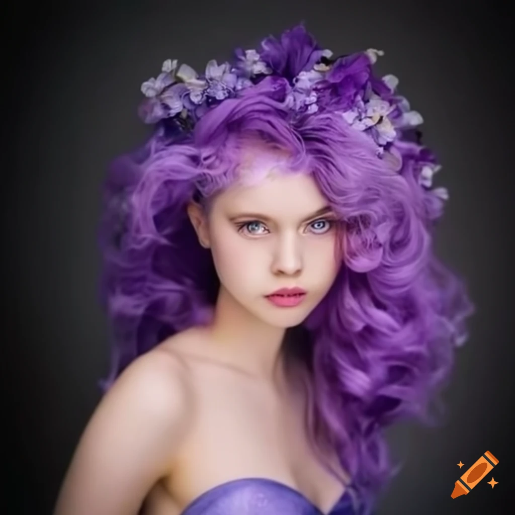 Artistic depiction of a mesmerizing mermaid