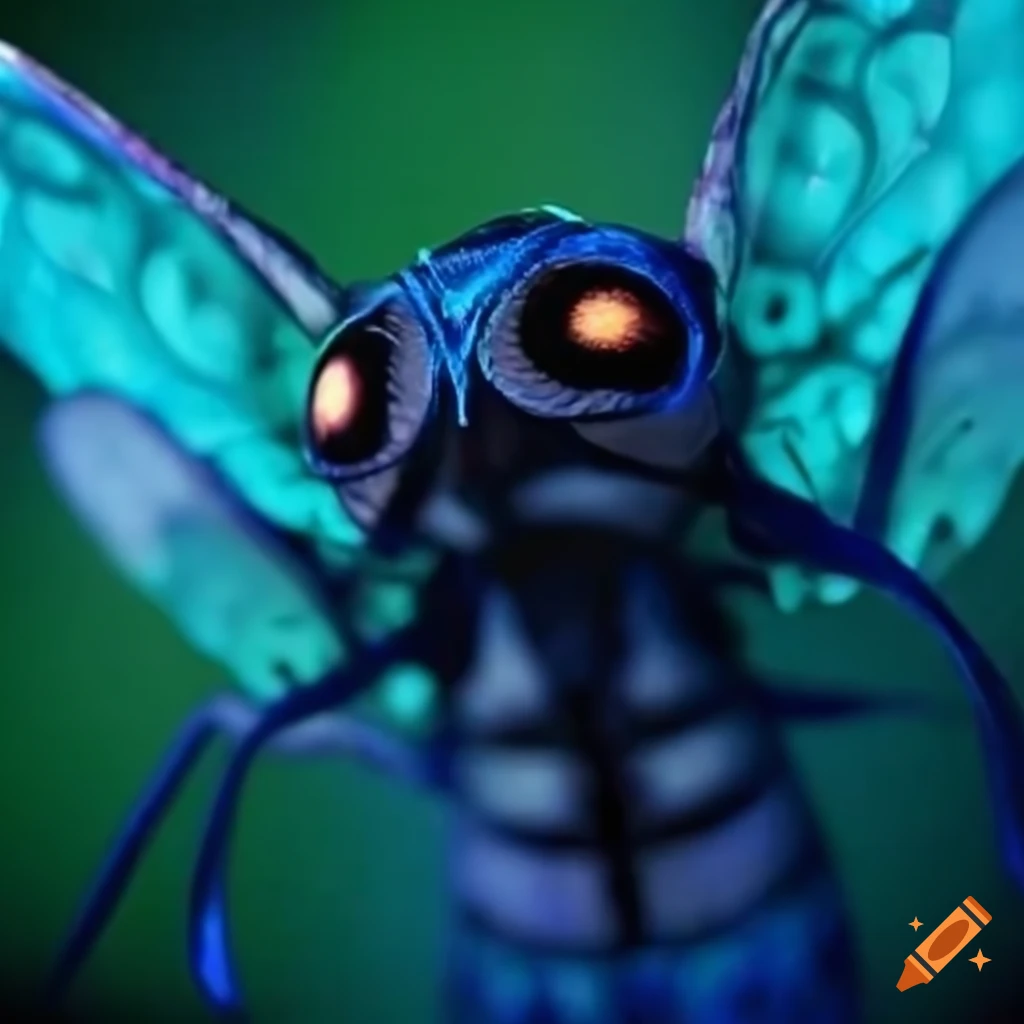 Colorful and whimsical Harry Potter billywig on Craiyon