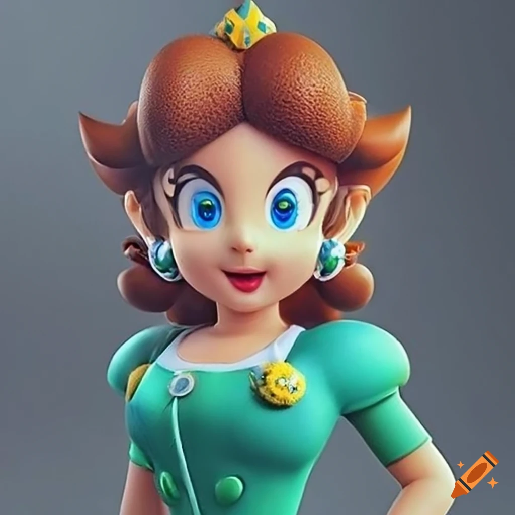 High-resolution portrait of princess daisy